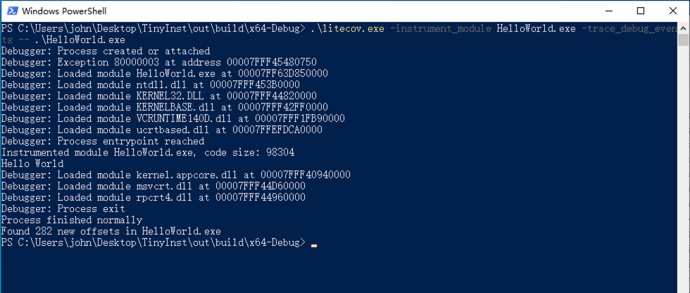 TinyInst的插桩实现原理分析 | 0x7Fancy
