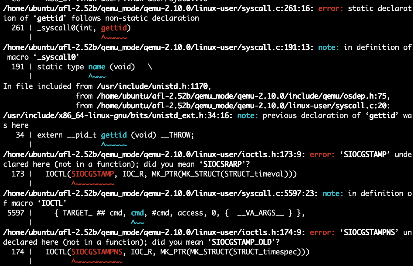 fuzz入门和afl基本使用 | 0x7Fancy