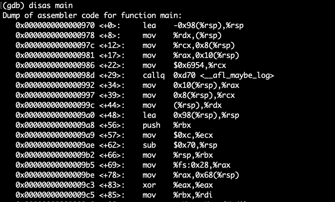 fuzz入门和afl基本使用 | 0x7Fancy