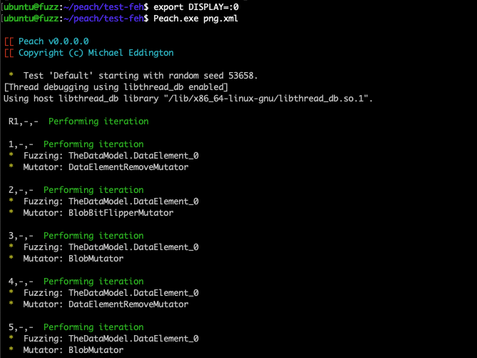 使用Peach进行基于变异和生成的fuzzing | 0x7Fancy